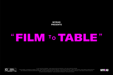 Myriad | 'Film to Table': A Movie-Themed Dinner Party